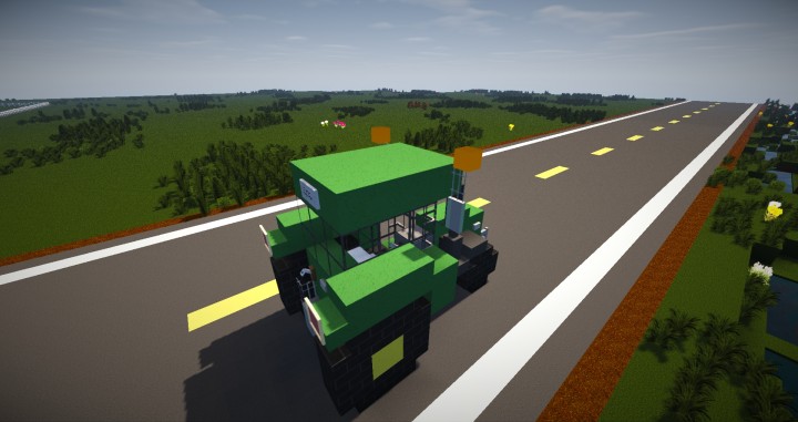 Vehicle - John Deere Tractor (including hay baler, plow, and tractor ...