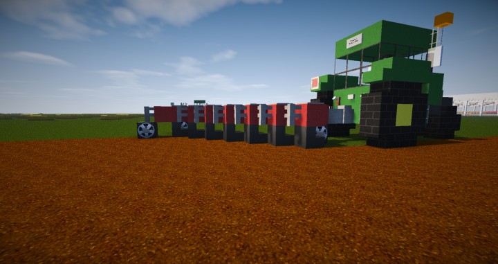 Vehicle - John Deere Tractor (including hay baler, plow, and tractor ...