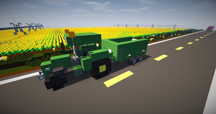 Vehicle - John Deere Tractor (including hay baler, plow, and tractor ...