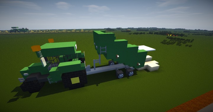 Vehicle - John Deere Tractor (including hay baler, plow, and tractor ...