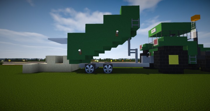 Vehicle - John Deere Tractor (including hay baler, plow, and tractor ...