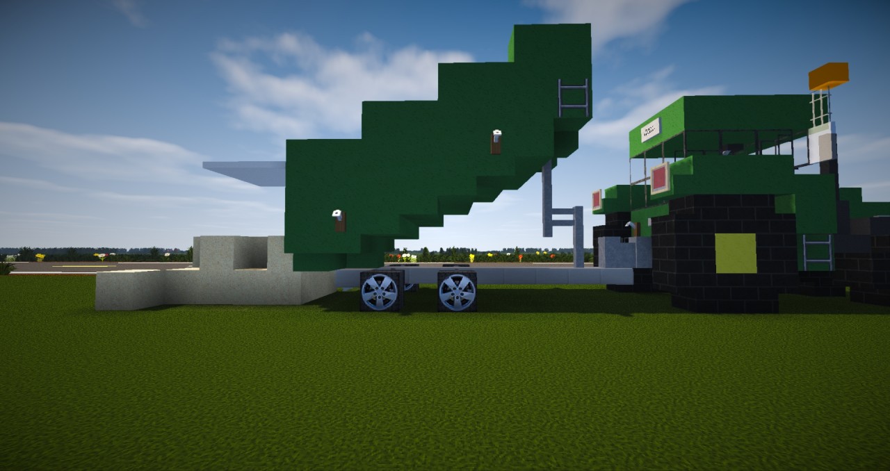 Vehicle - John Deere Tractor (including hay baler, plow, and tractor ...