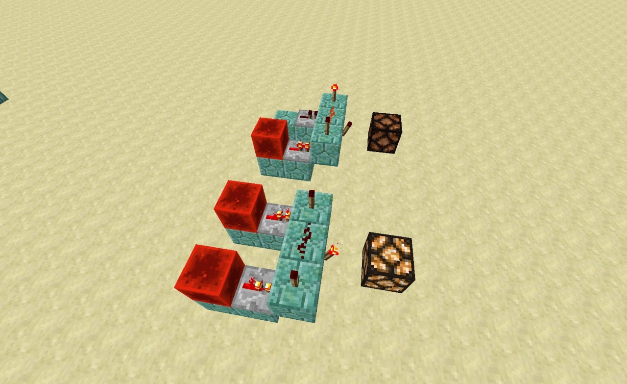 My red stone calculator Minecraft Map