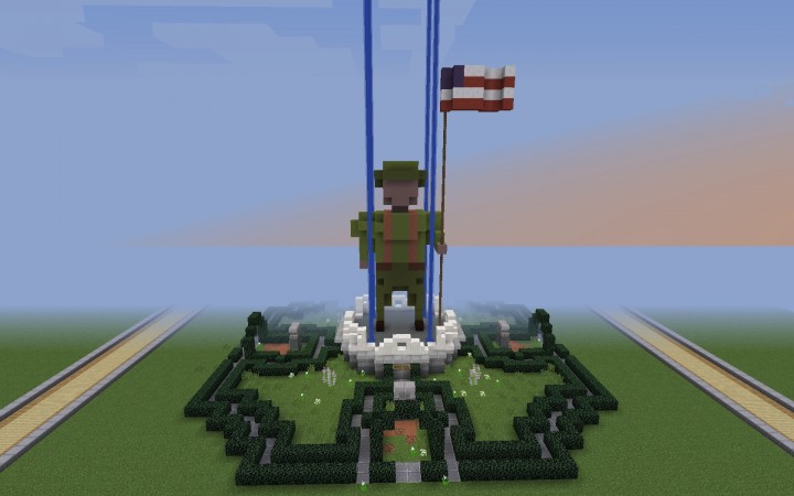 Veterans Day Memorial 2015 Minecraft Map