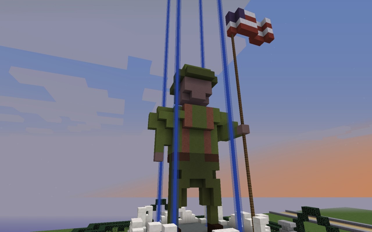 Veterans Day Memorial 2015 Minecraft Map