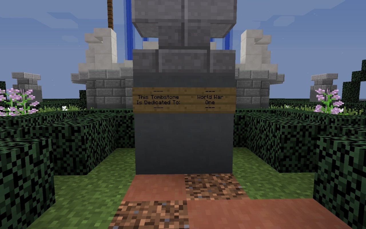 Veterans Day Memorial 2015 Minecraft Map