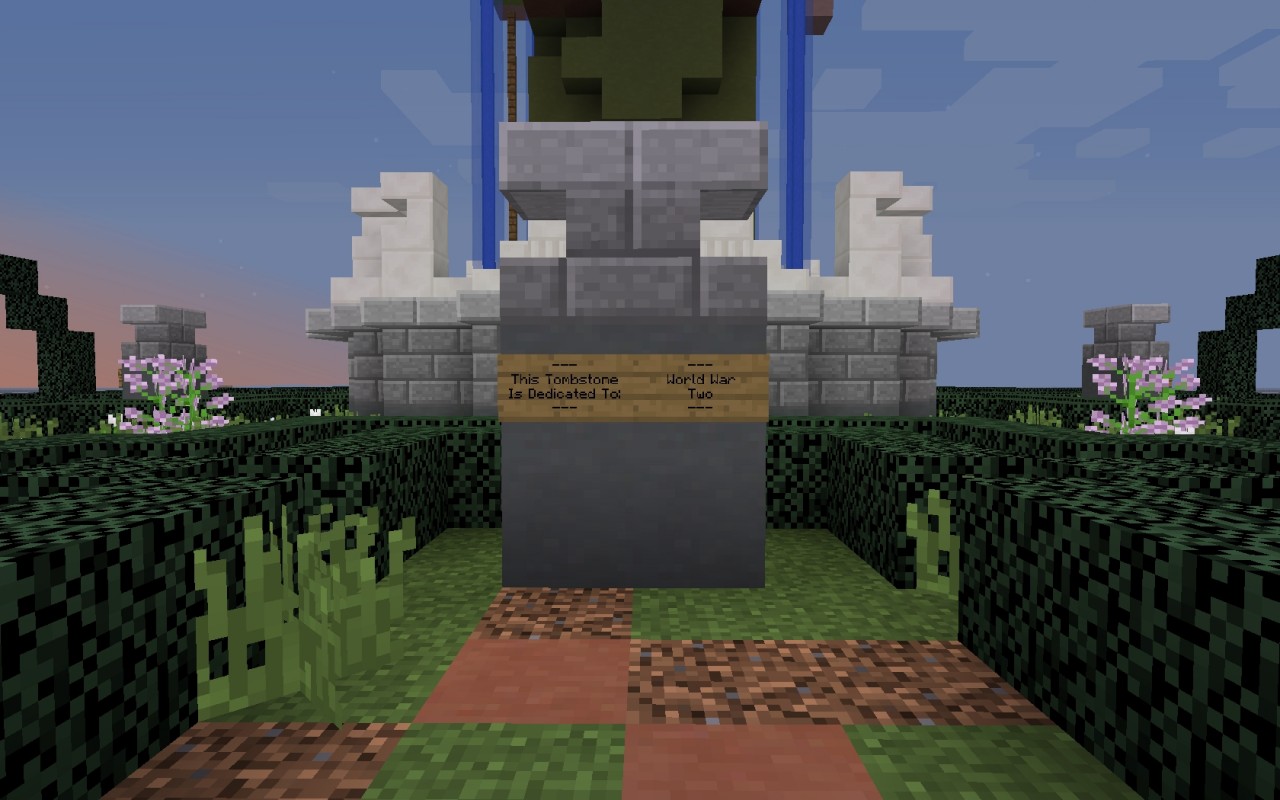 Veterans Day Memorial 2015 Minecraft Map