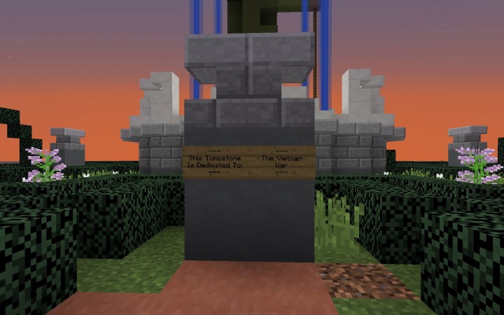 Veterans Day Memorial 2015 Minecraft Map