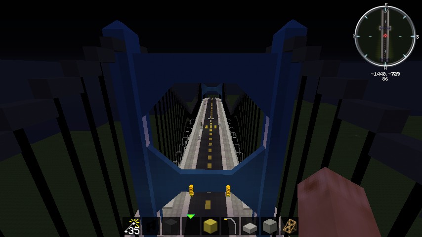 modded bridge v1 Minecraft Map
