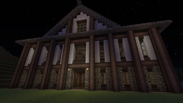 Rustic Server Spawn Minecraft Map