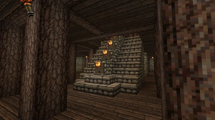 Rustic Server Spawn Minecraft Map