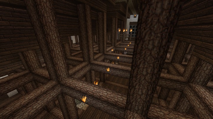 Rustic Server Spawn Minecraft Map