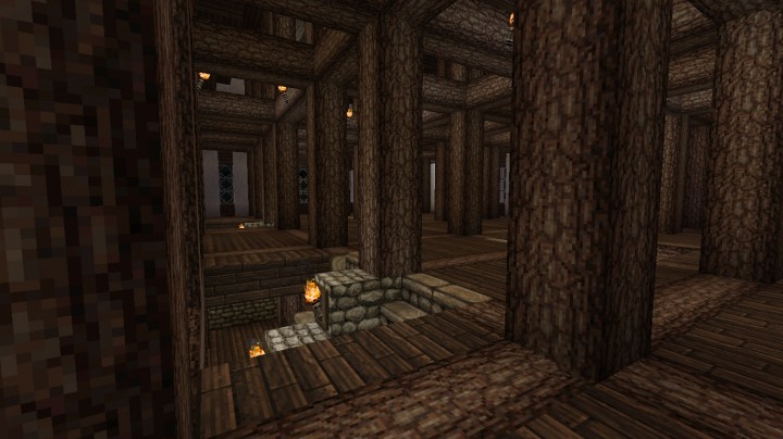 Rustic Server Spawn Minecraft Map