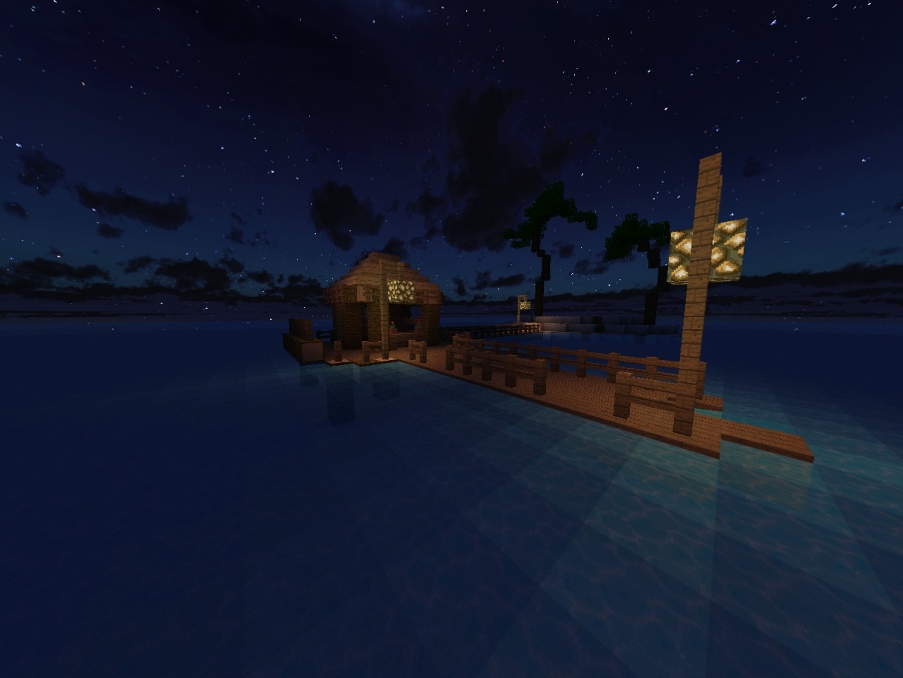 Small Resort Island Minecraft Map