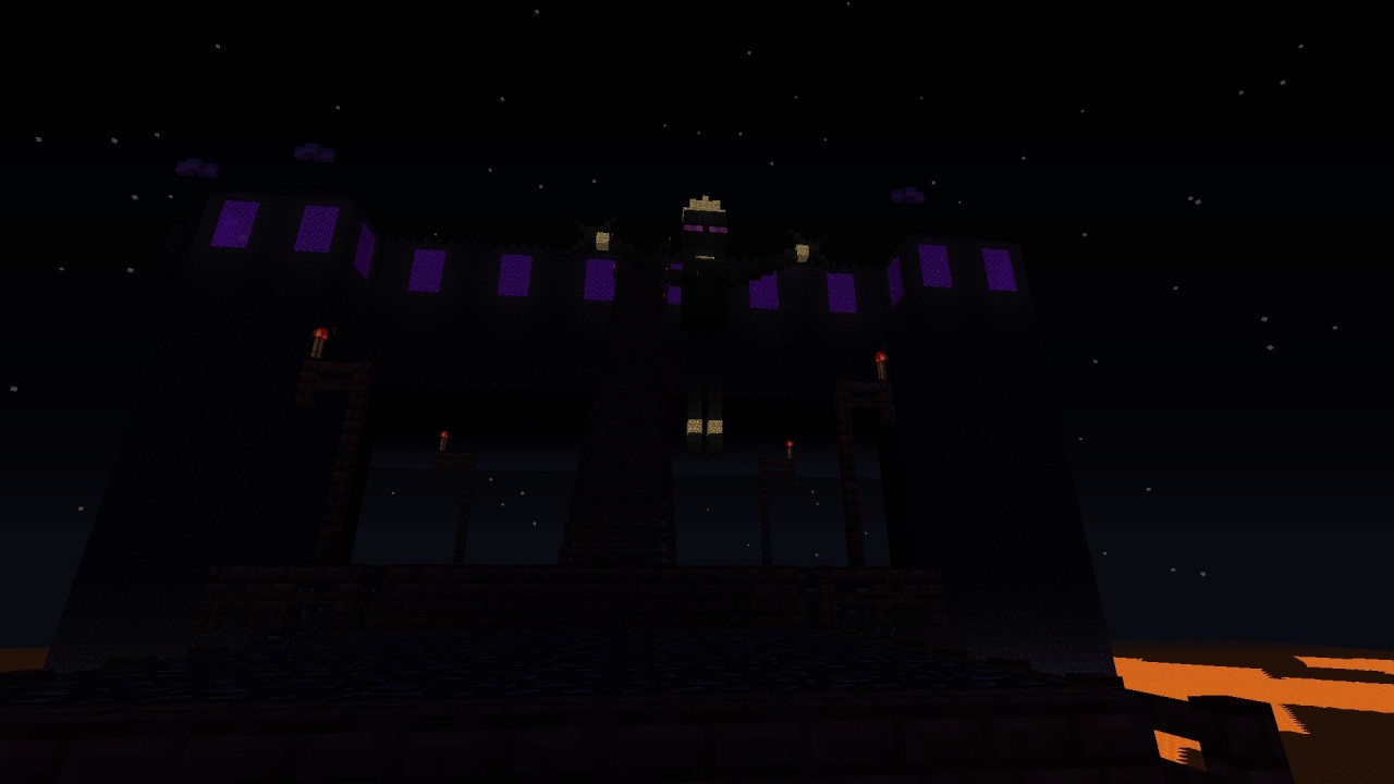 Ender castle Minecraft Map