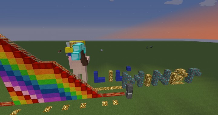 Crazy Rollercoaster! Minecraft Map