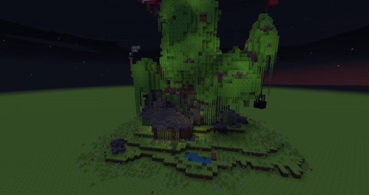 Adventure Time Tree-House Minecraft Map