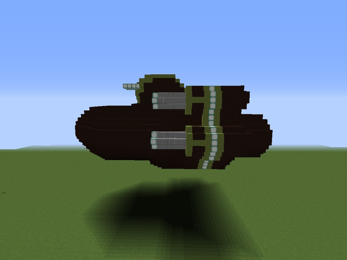 MIDGARD-CLASS Gunship Minecraft Map