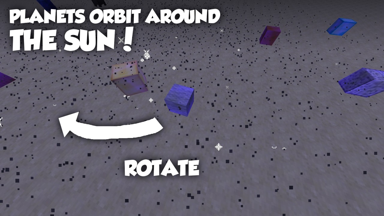 The Solar System in Two Commands [Minecraft 1.8] Minecraft Map