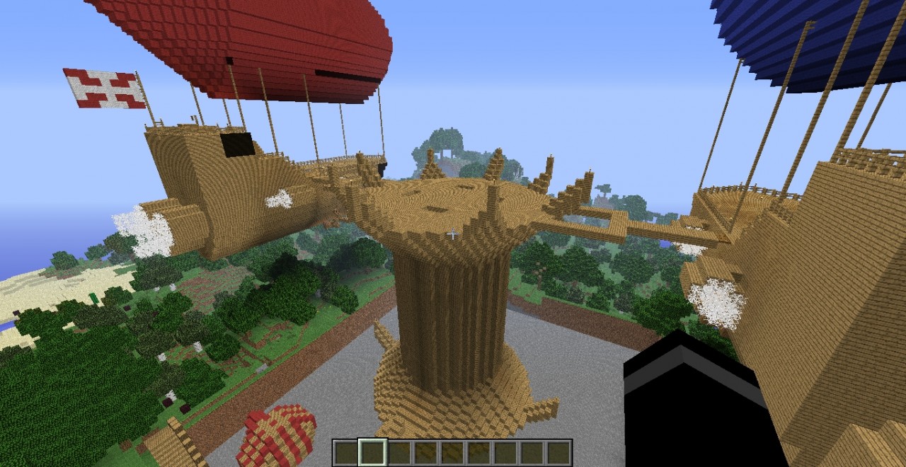 Airship Battle Minecraft Map