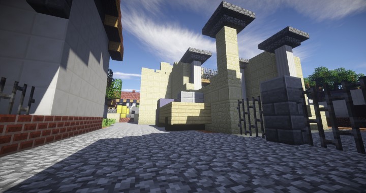 Inferno(de_inferno) Counter-Strike: Global Offensive Minecraft Map