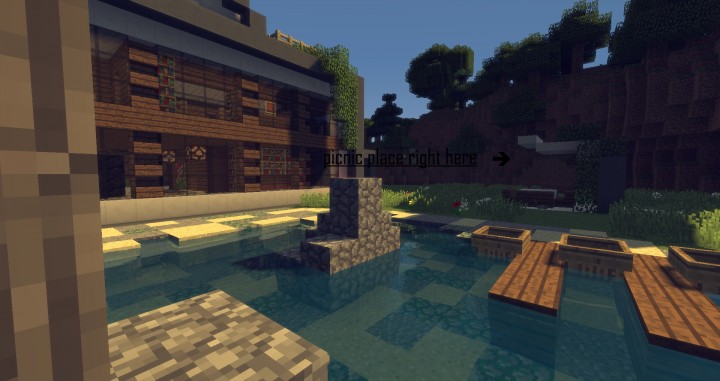 Luxurious Modern house Minecraft Map