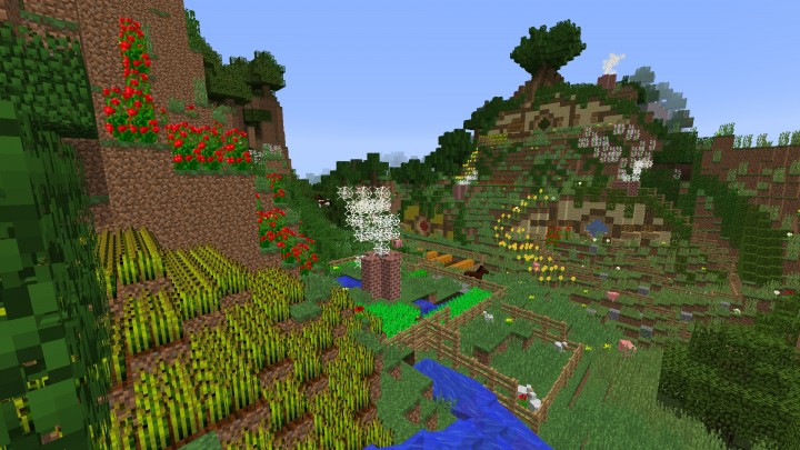-Hobbiton: Minecraft Map