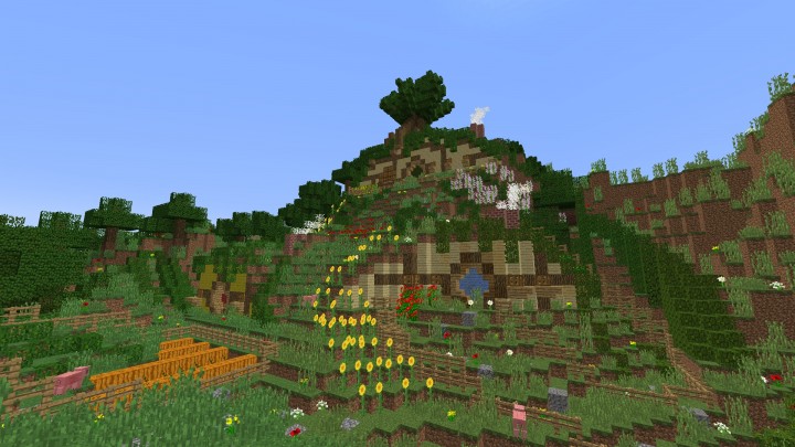 -Hobbiton: Minecraft Map