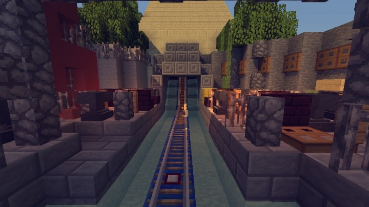 Jurassic Park The Ride Minecraft Project