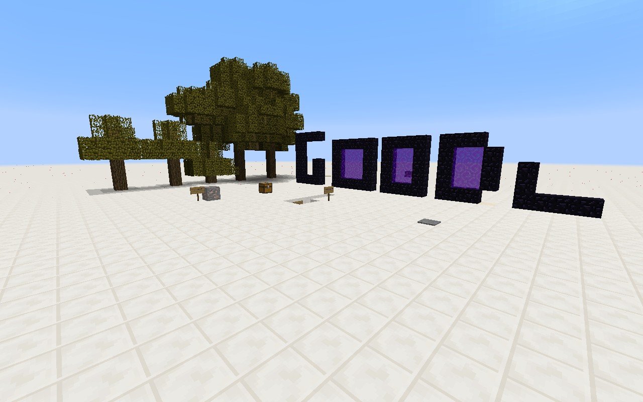 Conquering the [(super flat)world Minecraft Map