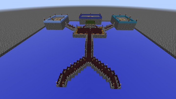 Capture The Wool - Nether Bridge Minecraft Project