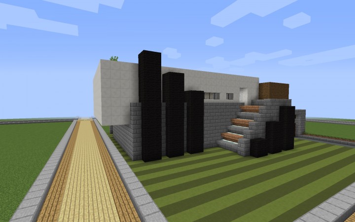 Large Modern House #1 Minecraft Map