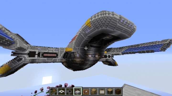 Rapier Class – Star Trek Starship (WIP) Minecraft Map
