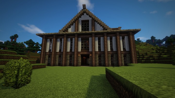 Rustic Server Spawn Minecraft Map