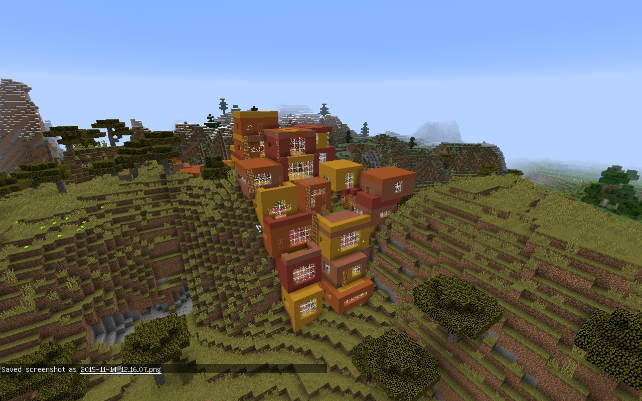 Terraced City World! 50+ Adobe Styled Houses! [V1.1.6][MCV 1.8.8 ...