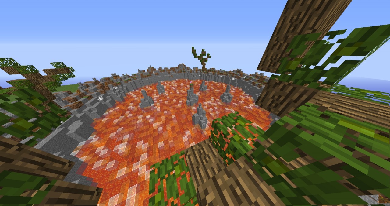 Volcano Minigame Map Minecraft Map