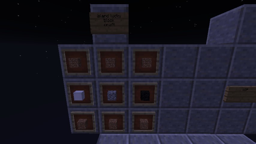 skyblock luckyblock vanilla , with random island generator ...