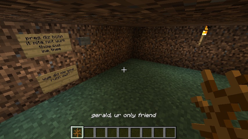 dumb map Minecraft Project