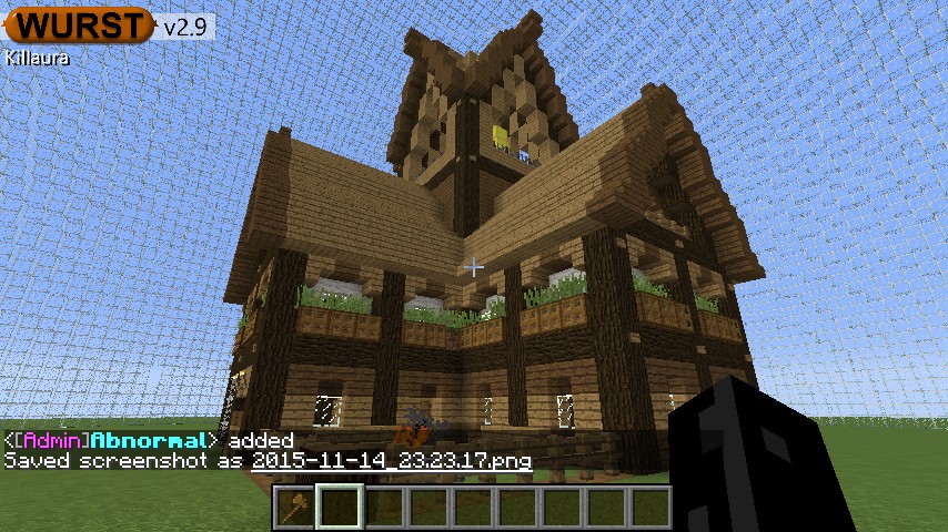 Medieval Mayor House (New Building Style Test Build) Minecraft Map