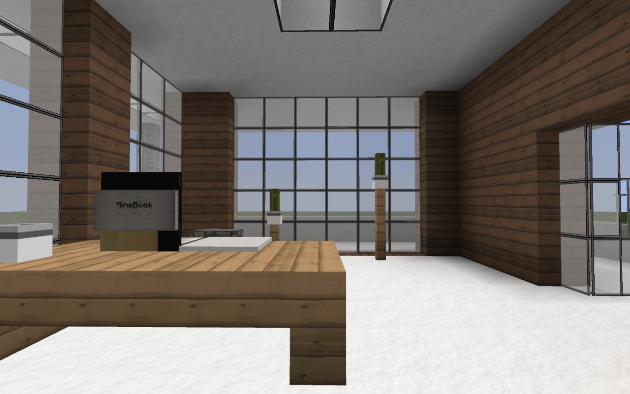 Lakeview | Modern House Minecraft Map