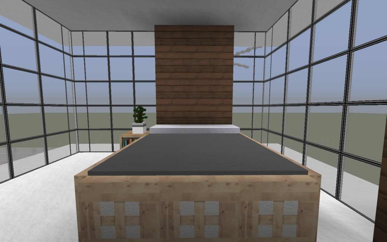 Lakeview | Modern House Minecraft Map