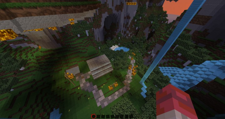 Top of the world Minecraft Map