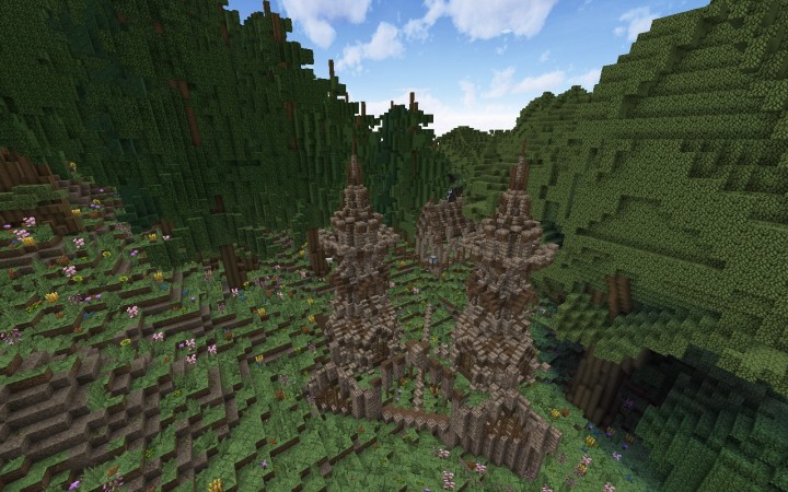 Castle Forest Minecraft Map