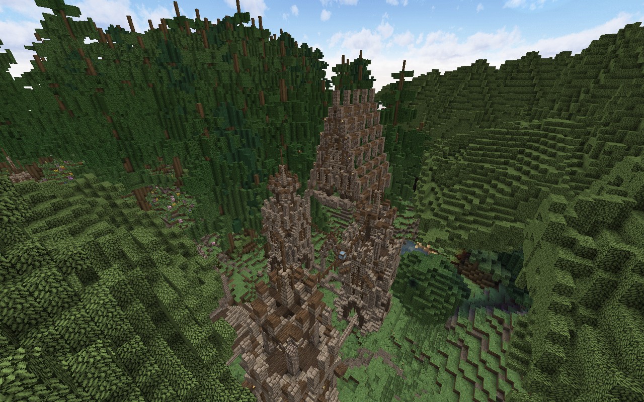 Castle Forest Minecraft Map
