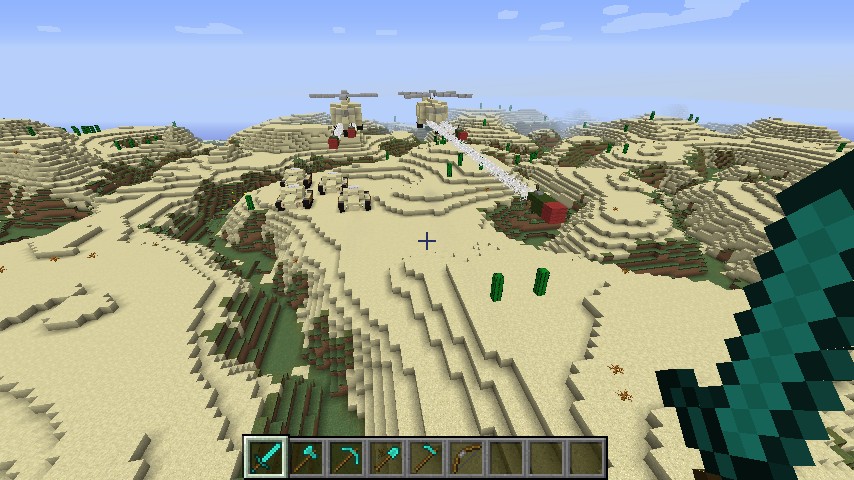 Desert assault Minecraft Map