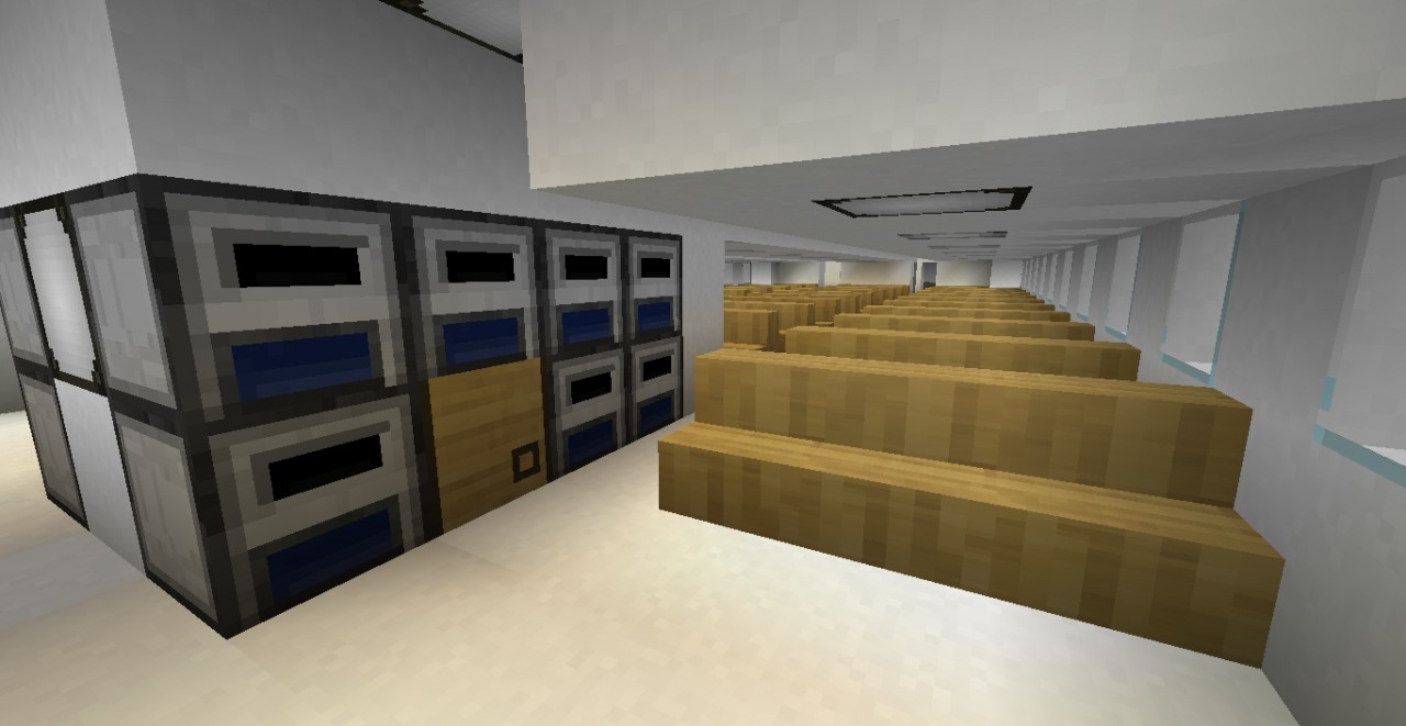 Boeing 747-400 Minecraft Map