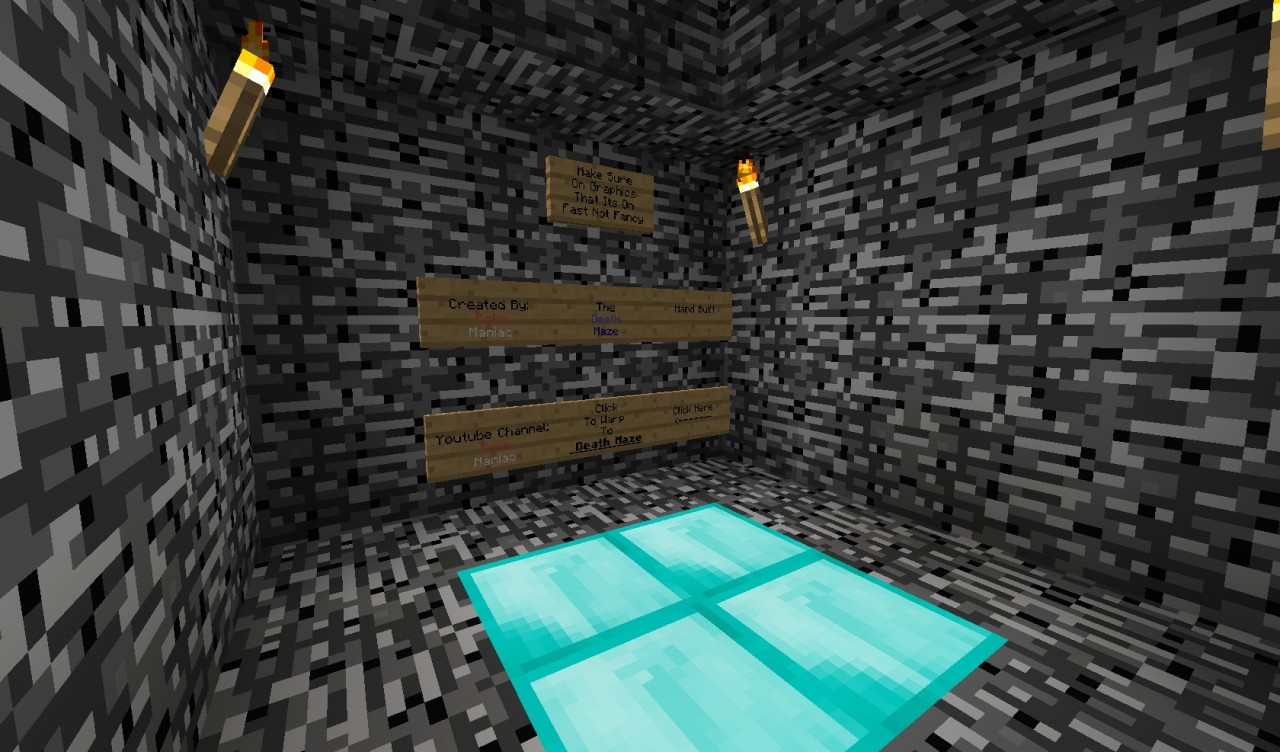 Death Maze Minecraft Map