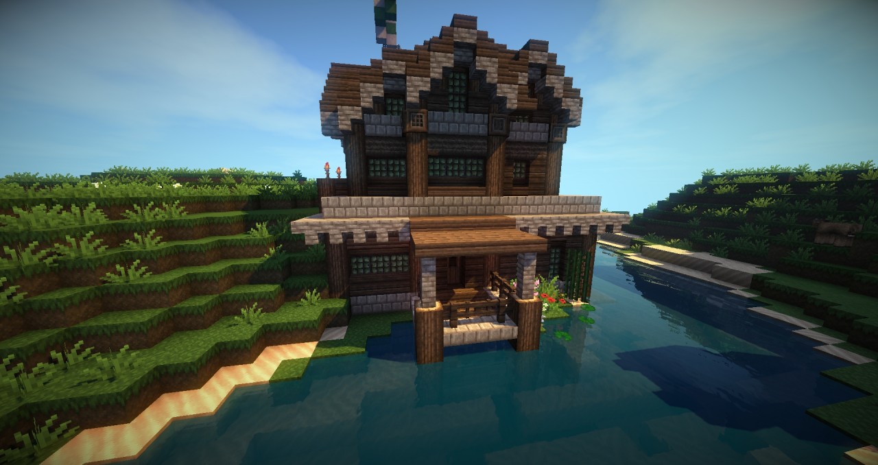 River Side Cabin Minecraft Map