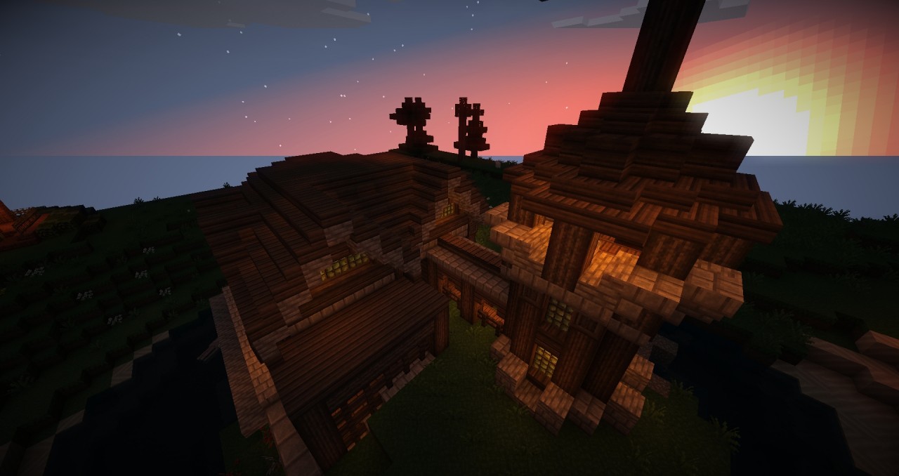 River Side Cabin Minecraft Map