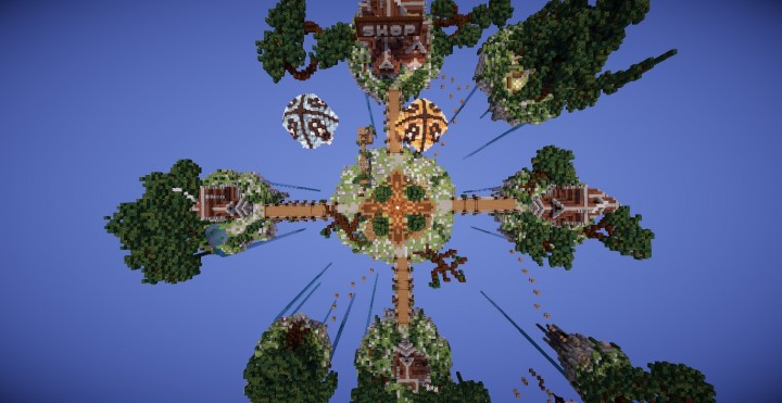 SkyBlock Spawn - SquadCraft Build Minecraft Map
